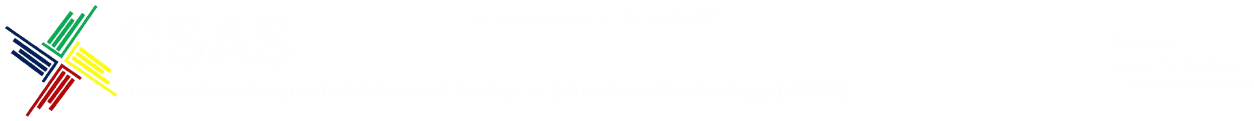 International Journal of Advanced Studies in Educational Technology ... International Journal of Advanced Studies in Educational Technology ...